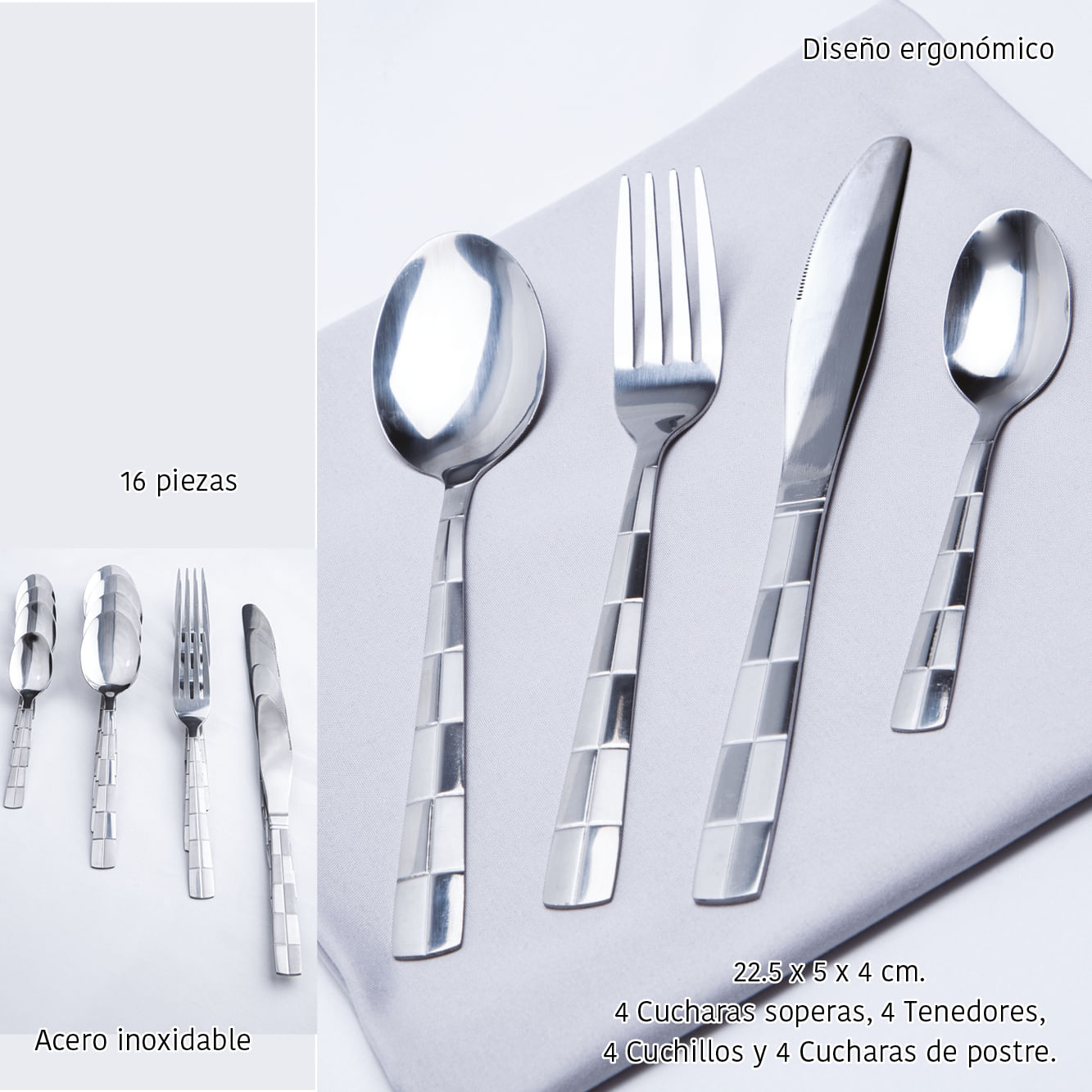 Set de Cubiertos Home - Concord